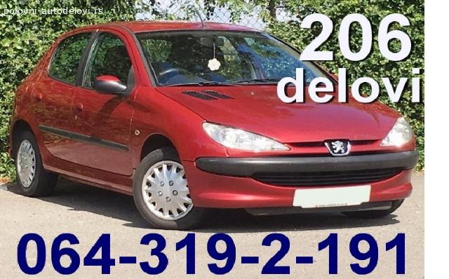 Peugeot 206 Air beg,Vazdušni jastuci,POJASEVI,Centrala