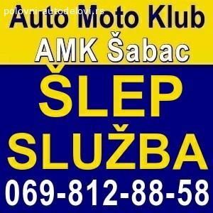 ŠLEP SLUŽBA Auto Moto Klub Šabac 069-812-88-58