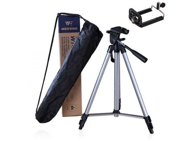 Tripod 135 cm sa Torbom i Drzacem za Telefon