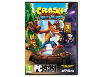 PC Crash Bandicoot N. Sane Trilogy (code in a box)