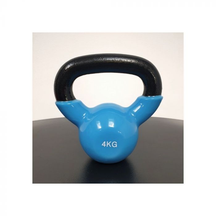 RING Kettlebell 4kg metal+vinyl