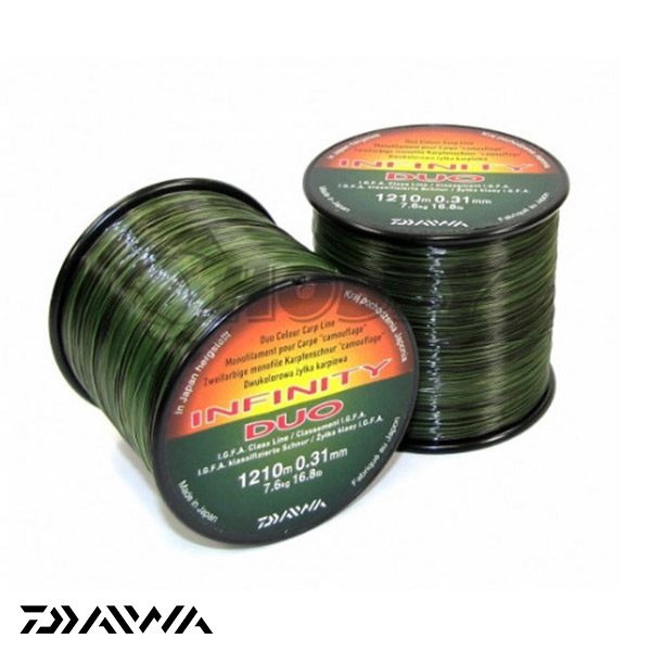 Najlon Daiwa Infinity Duo Carp 840m 0.36mm Camo (12988-136)