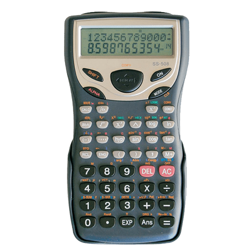 OPTIMA Kalkulator SS-508 (Siva)