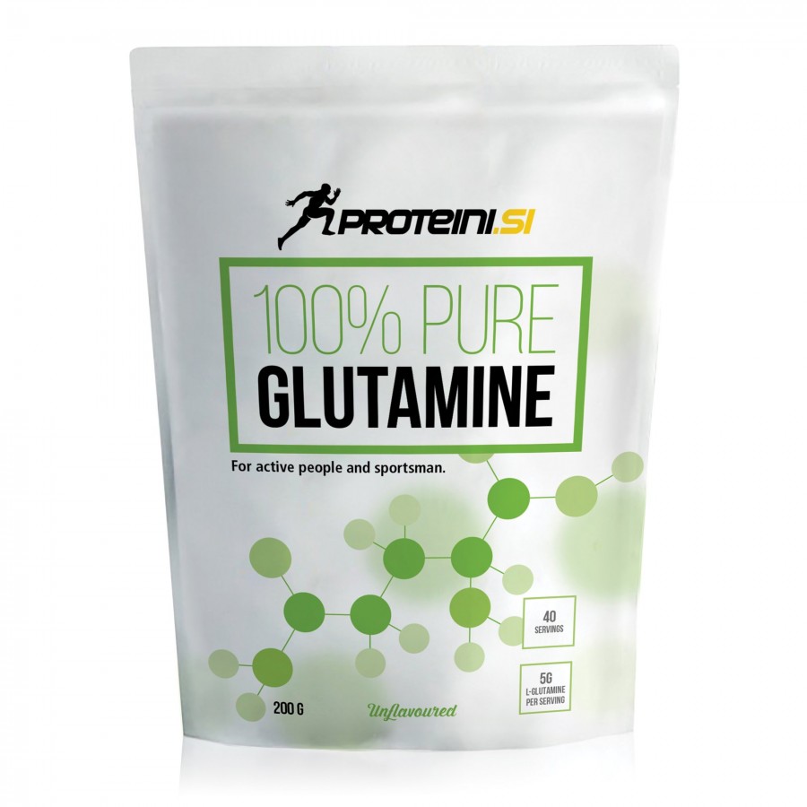 PROTEINI.SI 100% PURE GLUTAMINE, 200g