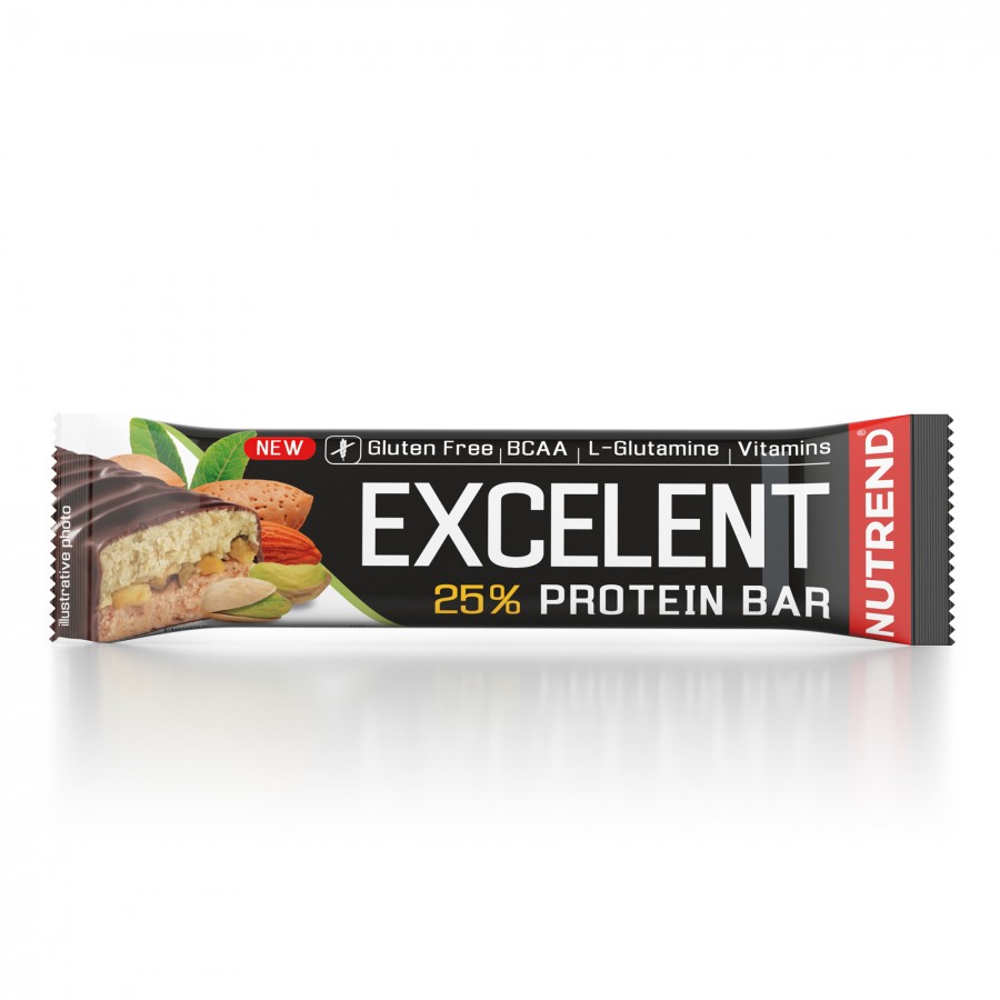 NUTREND EXCELENT PROTEIN BAR DOUBLE (GLUTEN FREE), 85g