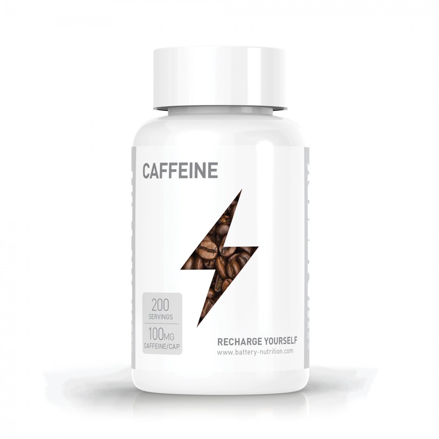 BATTERY CAFFEINE, 200 kapsula