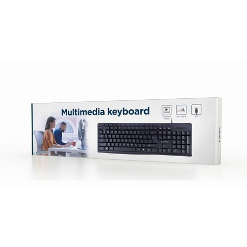 Gembird Multimedia Standard USB tastatura | KB-UM-107