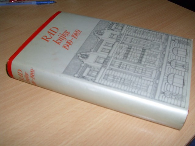 RAD-KNJIGE 1949.-1989.-Katalog izdanja