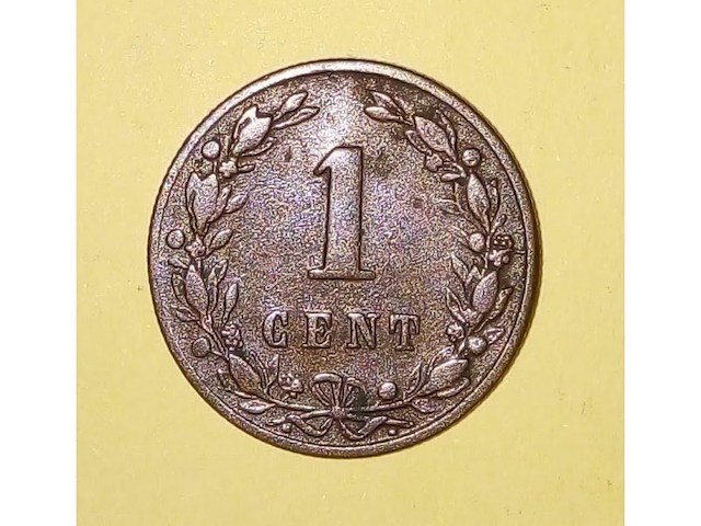 1 cent 1881 Holandija