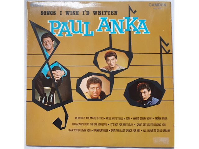 PAUL  ANKA  -  SONGS  I  WISH  I`D  WRITTEN