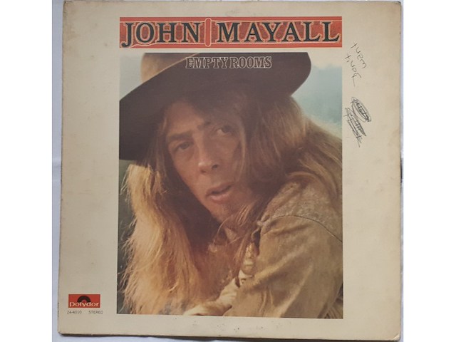 JOHN  MAYALL  -  EMPTY  ROOMS