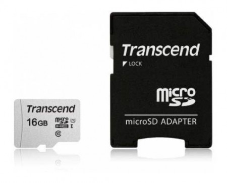 TRANSCEND 16GB sa adapterom TS16GUSD300S-A ( 11666 )