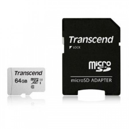 Transcend 64GB + adapter TS64GUSD300S-A ( 12101 )
