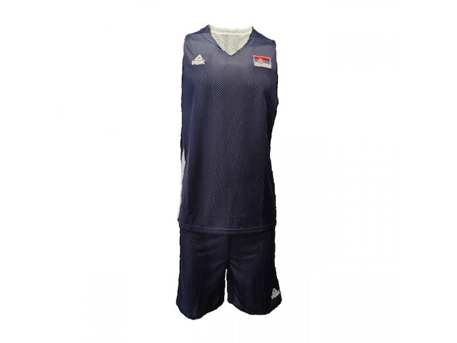 KOŠARKAŠKI DRES SRBIJA OBOSTRANI PEAK KSS1919/20 PLAVO/BELI