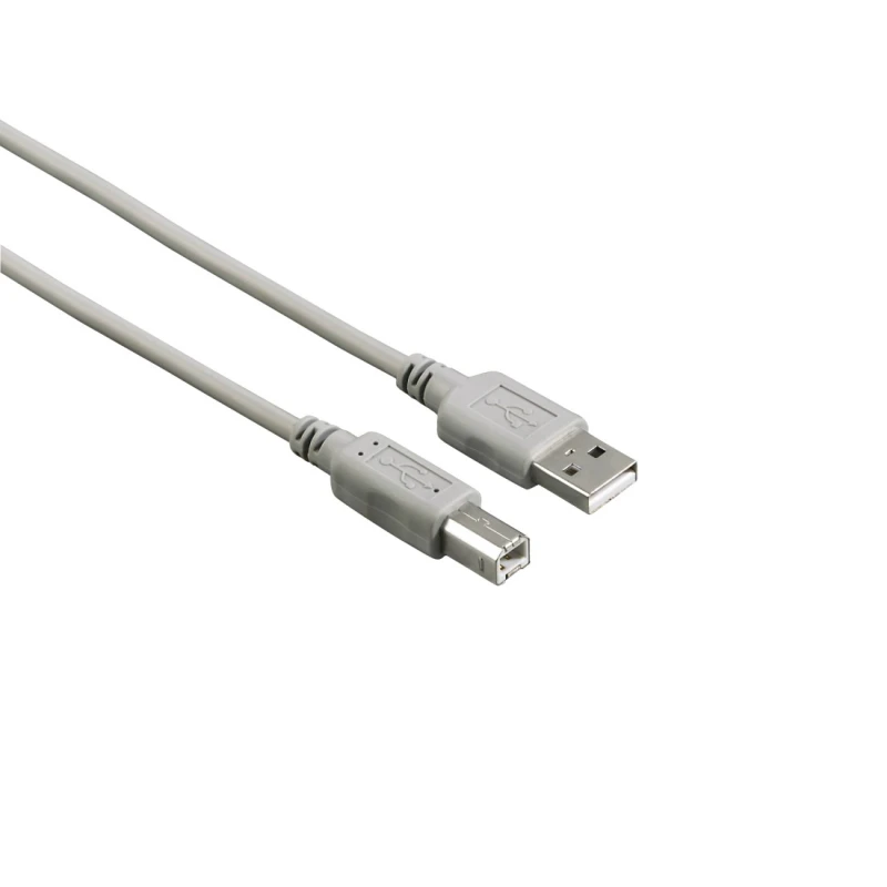 Hama (200900) kabl USB A (muški) na USB B (muški) 1.5m sivi