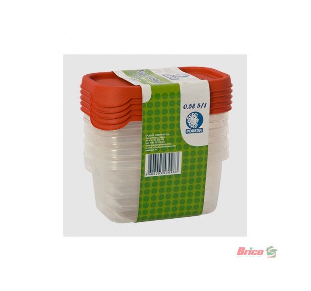 FRIGO POSUDA PRAVOUGAONA 0.5L 5/1