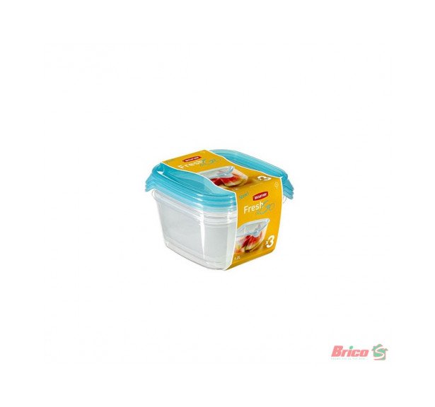 Set kutija za hranu F&G 3x1.2L – Curver