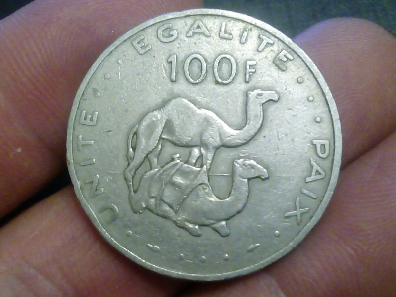 Dzibuti, 100 franaka 1991