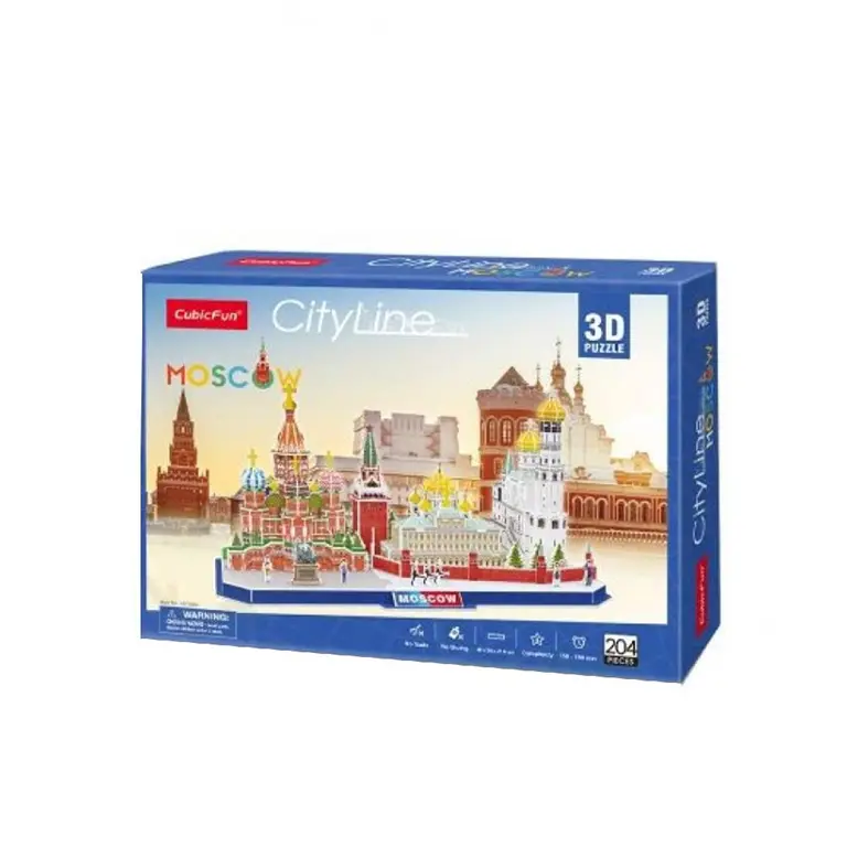 Clementoni 3D Puzzle CITY LINE MOSKVA (CBF202668)