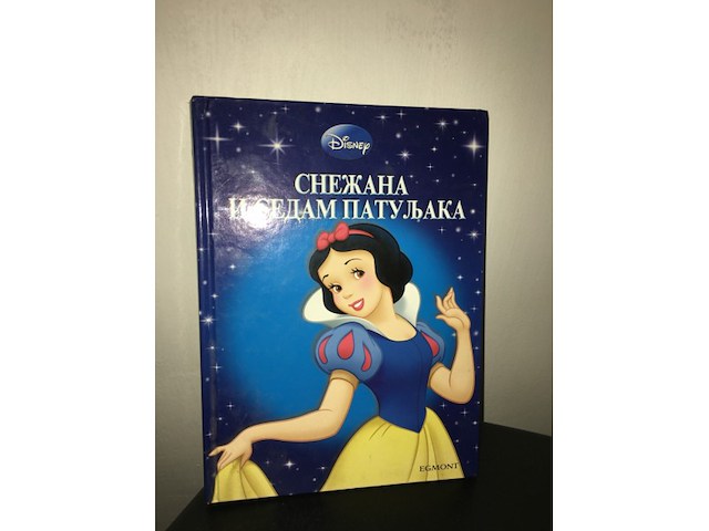 Disney knjiga za decu Snezana i sedam patuljaka