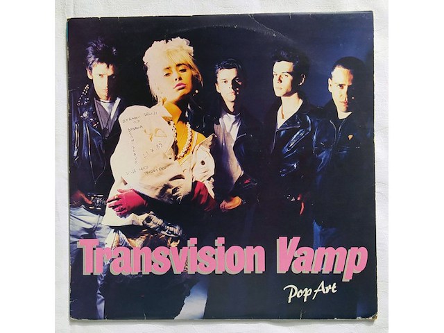 LP: Transvision Vamp - Pop Art (1988. - prvi album)