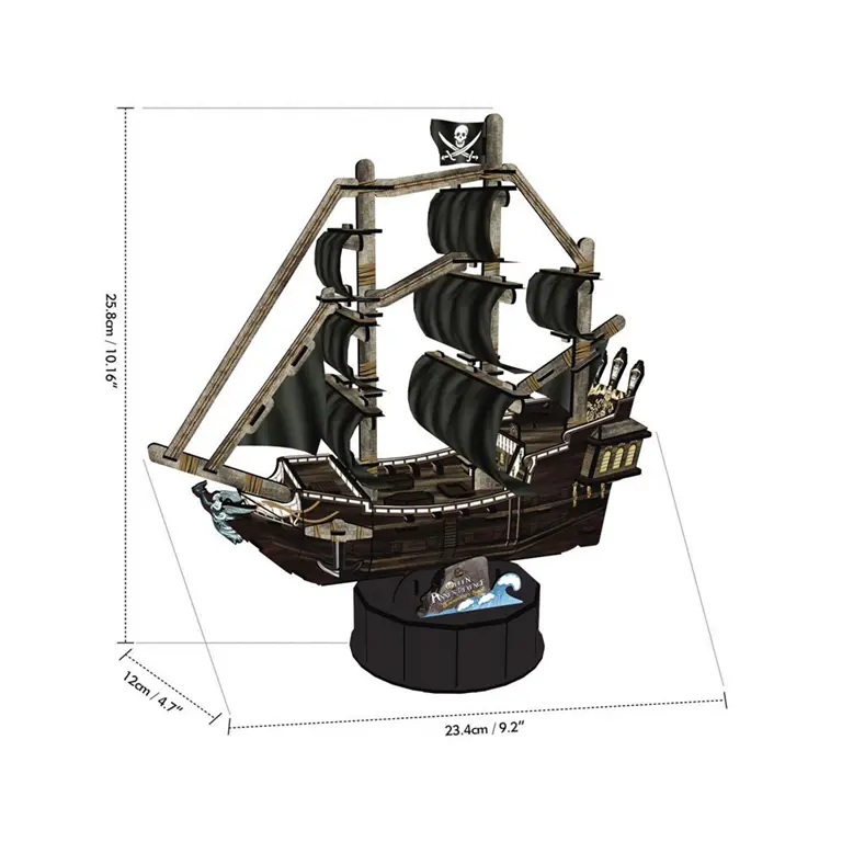 Clementoni 3D PUZZLE QUEEN ANNES REVENGE (CBF240356)