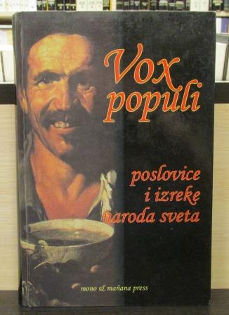 VOX POPULI (Poslovice i izreke naroda sveta) – STOJAN RISTIĆ