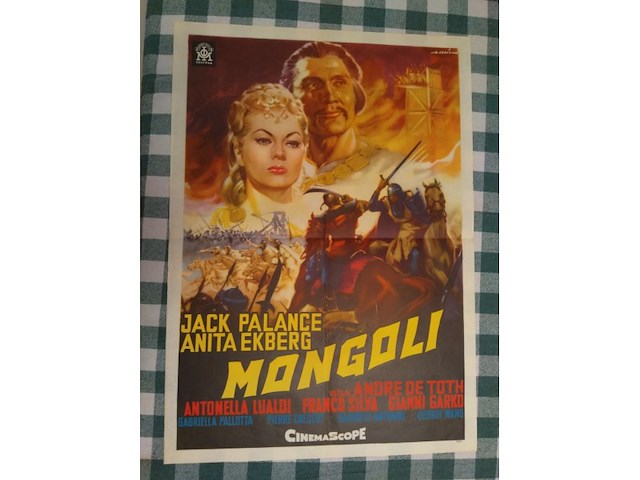 plakat MONGOLI