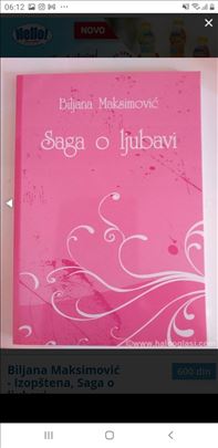 "Saga o ljubavi" Biljana Maksimović