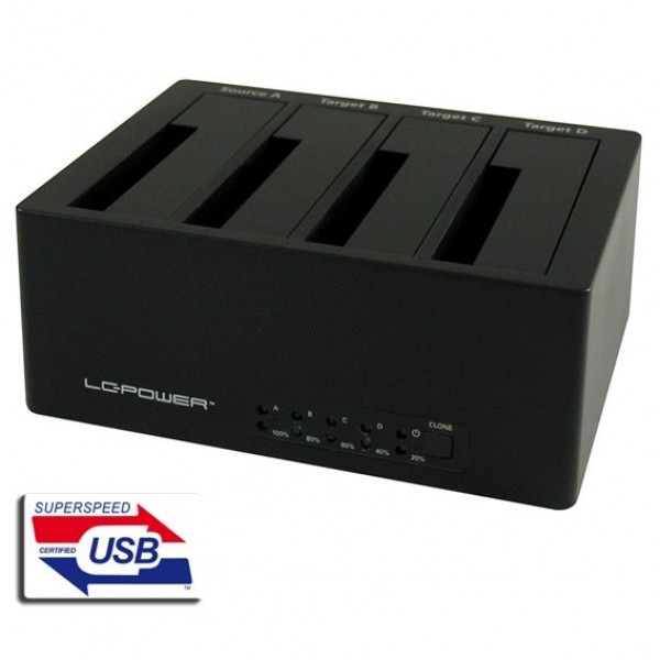 LC Power LC-DOCK-U3-4B USB3.0/eSATA