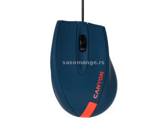 CANYON Žični miš M11 CNE-CMS11BR (Teget Crveni)