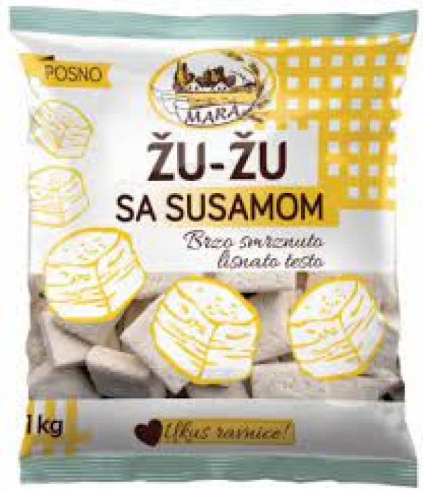 Žu-žu kocke sa susamom 1kg. - Mara