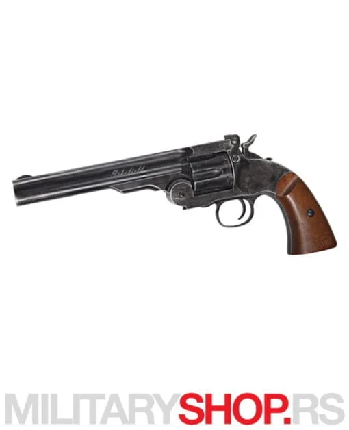 Replika pištolja Schofield 6″ GNB Black-Wood