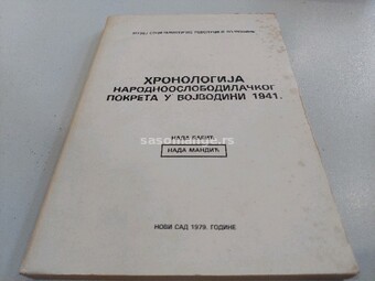 Hronologija narodnooslobodilackog pokreta u Vojvodini 1941.