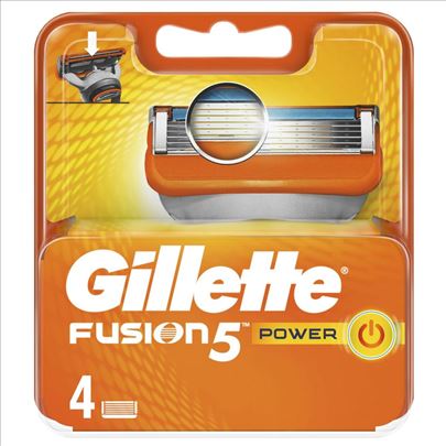Gillette Fusion Power 4 uložaka u pakovanju
