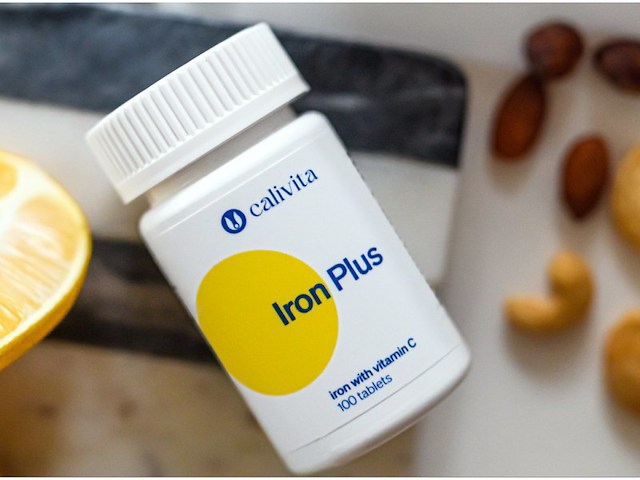 Organsko gvožđe i vitamin C , IRON PLUS 100 tbl