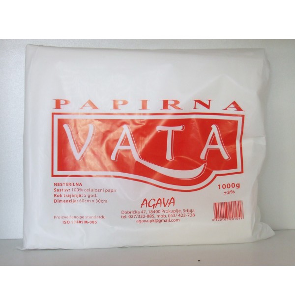 Papirna vata 1kg