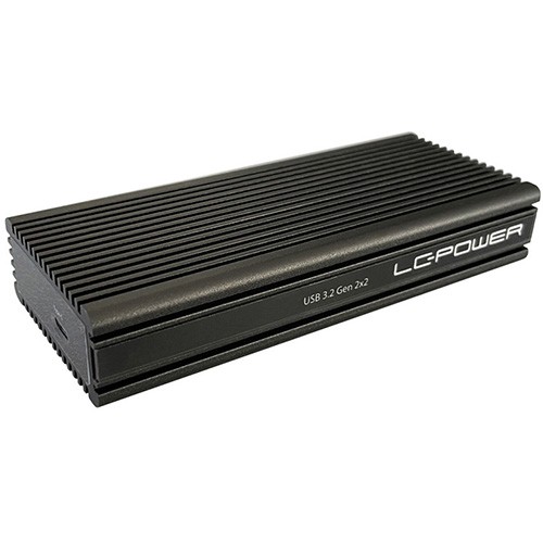 LC POWER Eksterno USB 3.2 kućište za NVMe M.2 SSD | LC-M2-C-NVME-2x2