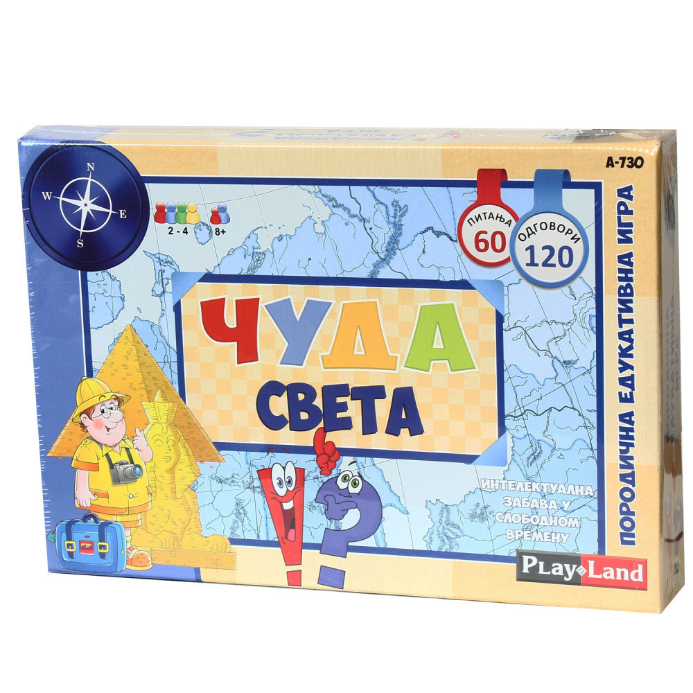 PLAY LAND ČUDA SVETA EDUKATIVNA IGRA PL730