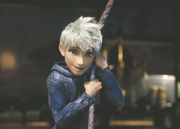 Rise of the Guardians Jack Frost crna pozadina