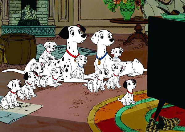 101 Dalmatians televizor