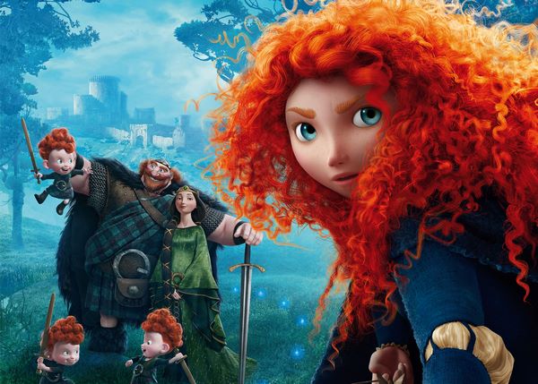 Brave (2012) crvena kosa