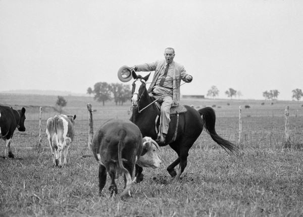 Lyndon B. Johnson jase konja