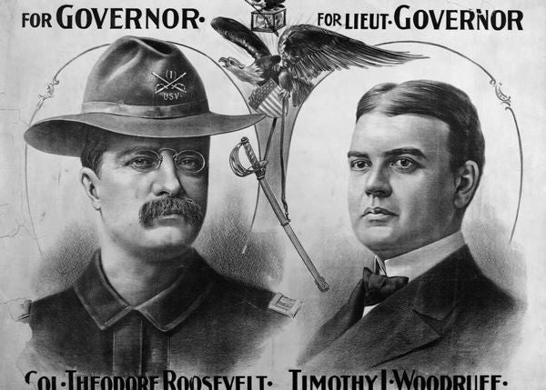 Theodore Roosevelt i Timothy L Woodruff