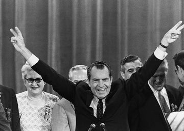 Richard Nixon drzi govor