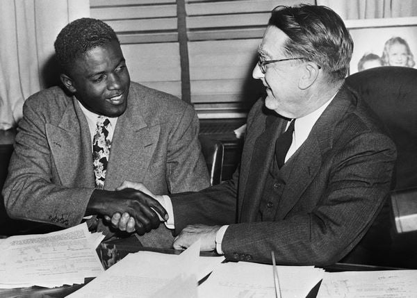 Jackie Robinson i Branch Rickey