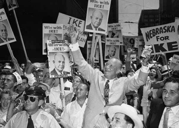 Dwight D. Eisenhower na protestima