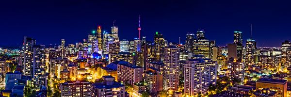 Toronto pogled odozgo