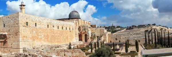 Palestina tvrdjava panorama