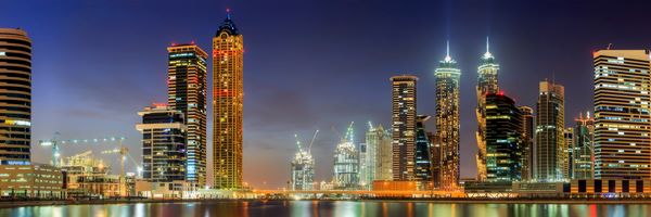 Ujedinjeni Arapski Emirati nocno osvetljenje